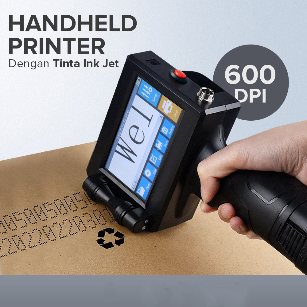 Jual Mesin Printer Portable Handheld Intelligent Inkjet Printer ...