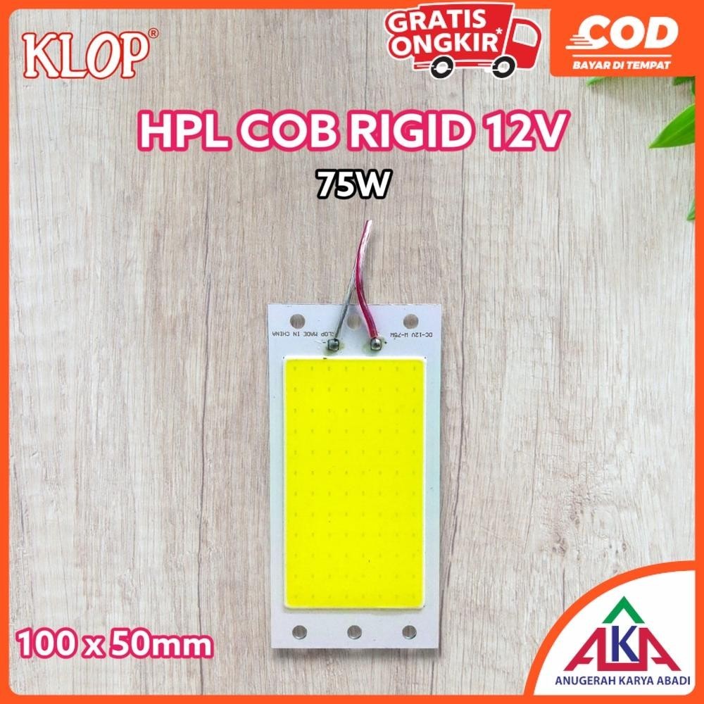 Jual Of14 Lampu Led HPL COB Rigid DC 12V 75 / 100 / 150 Watt High Power ...
