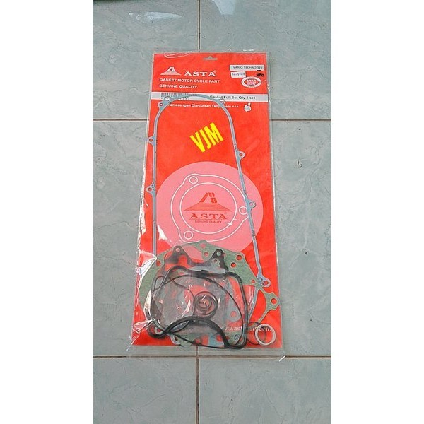Jual Paking Packing Gasket Fullset Full Set Vario 125 Fi Injection Plus Karet Cilynder Head Asta ...