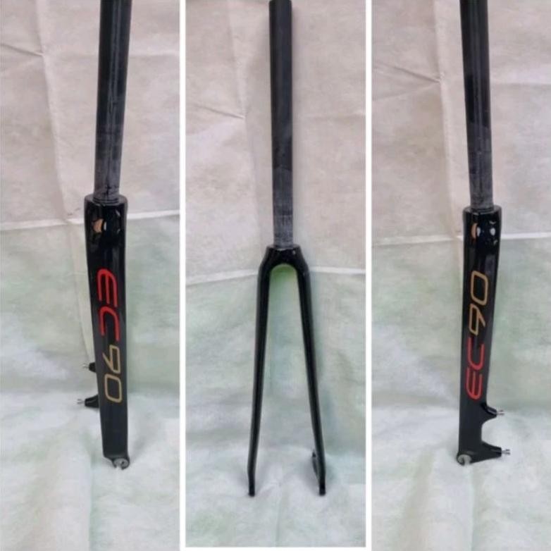 Jual Premium EC90 Fork Carbon 700C Disc Brake Front Fork Carbon Rigid U ...