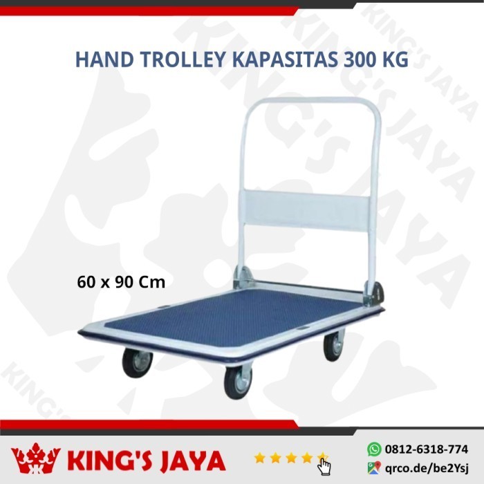 Jual Produk Terbaik] Troli Trolley Lipat Angkut Dorong Barang 300Kg ...
