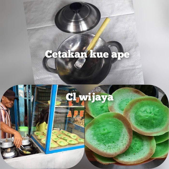 Jual WAJAN MINI CETAKAN SURABI KUE APE PAKET | Shopee Indonesia