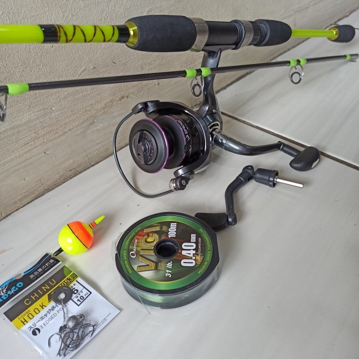 Jual Mantab Set Pancing Lengkap Laut Kekuatan 30Kg Termurah Joran Sda ...