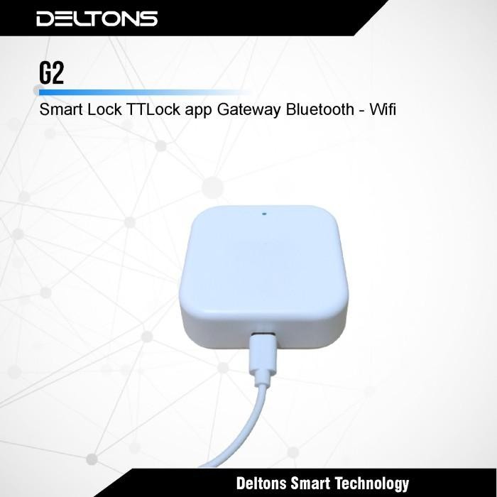 Jual Smart Door Lock Gateway G2 TTLock APP Wifi Import Premium | Shopee ...