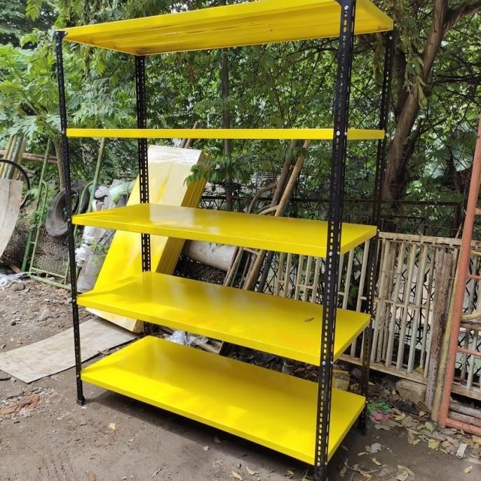 Jual Rak besi serbaguna 5 susun L 50*P100*P200 | Shopee Indonesia