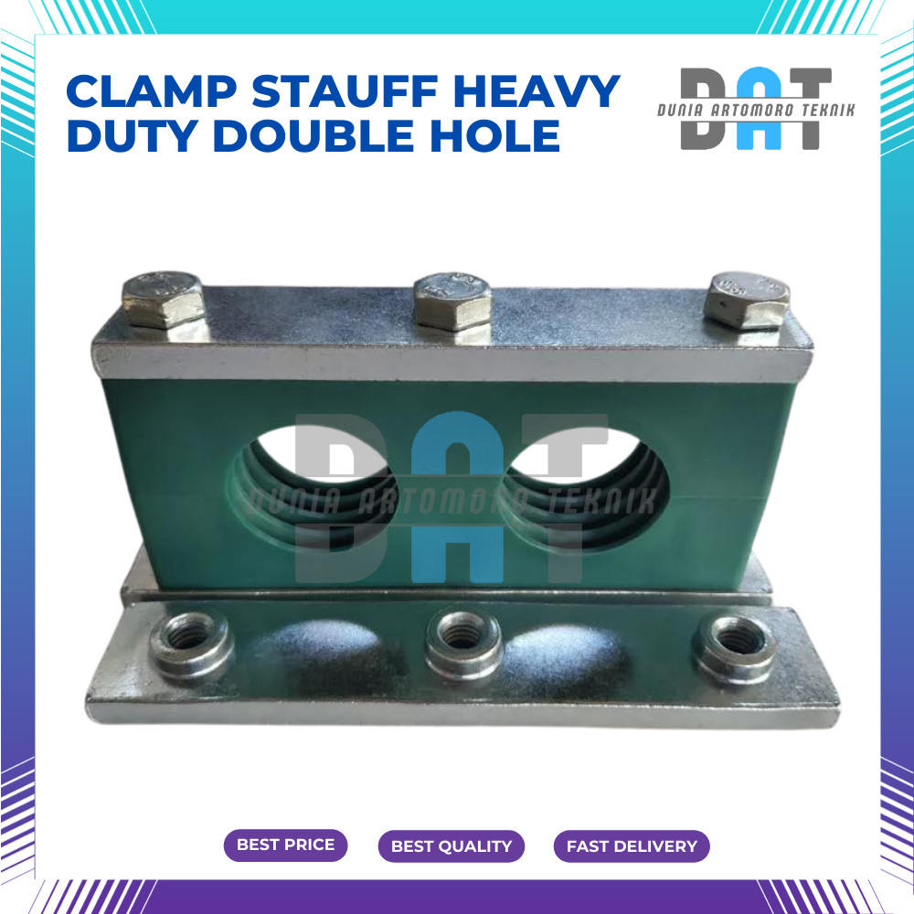 Jual 18MM Clamp Stauff Pipe Tubing Hydraulic Klem Pipa Hidrolik Heavy ...