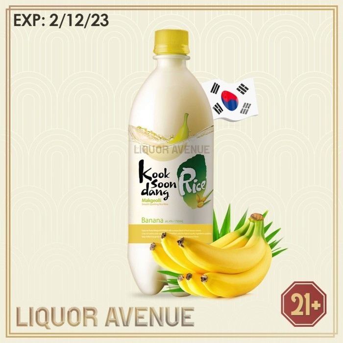 Jual Kooksoondang Makgeolli Banana Smooth Sparkling Rice Wine Korea ...
