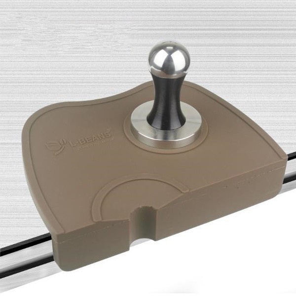 Jual L - Beans Tamping Corner Mat Edge Espresso Coffee Tampering ...
