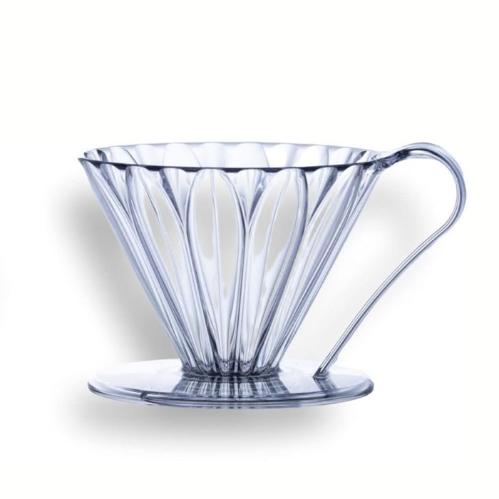 Jual Cafec Flower Dripper V60 Manual Brew Tritan Material Made In Japan ...