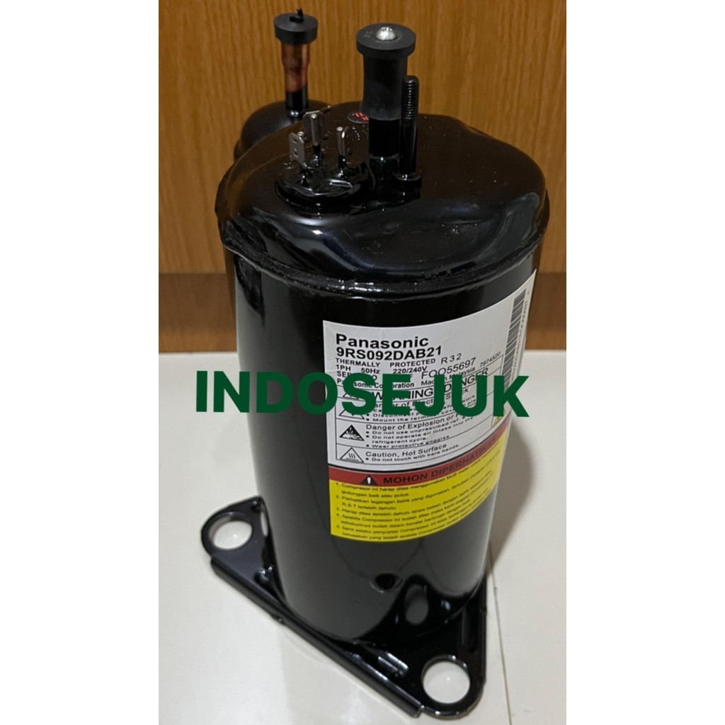 Jual Mantab Kompresor Panasonic 9Rs092 1Pk R32 Body Kecil / Compressor ...