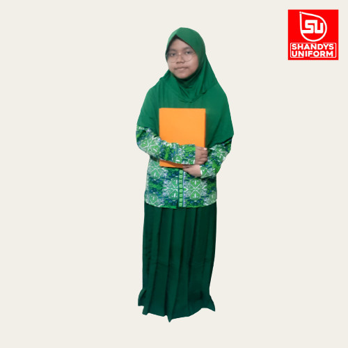 Jual Setelan Batik SDI Al-Azhar putri / Batik al azhar / seragam al ...