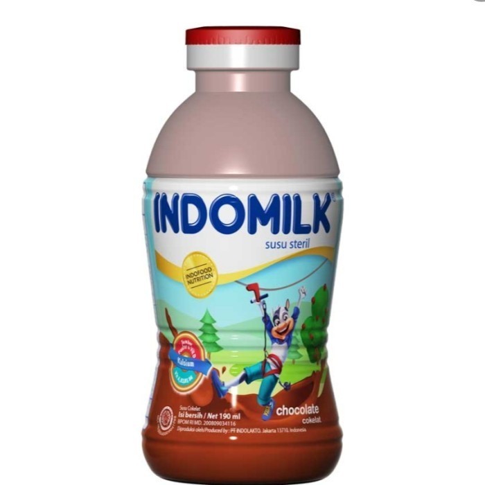 Jual INDOMILK Susu Cair Rasa Cokelat 190 ml | Shopee Indonesia