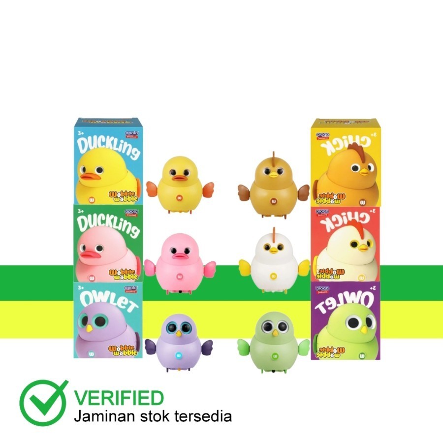 Jual Apolo Wobble Wobble Mainan Anak Assorted | Shopee Indonesia