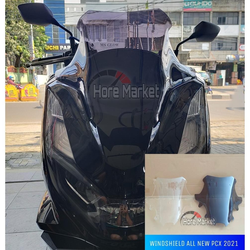 Jual WINDSHIELD PCX 160 MODEL BATMAN VISOR ALL NEW PCX 160 2021 2022 ...