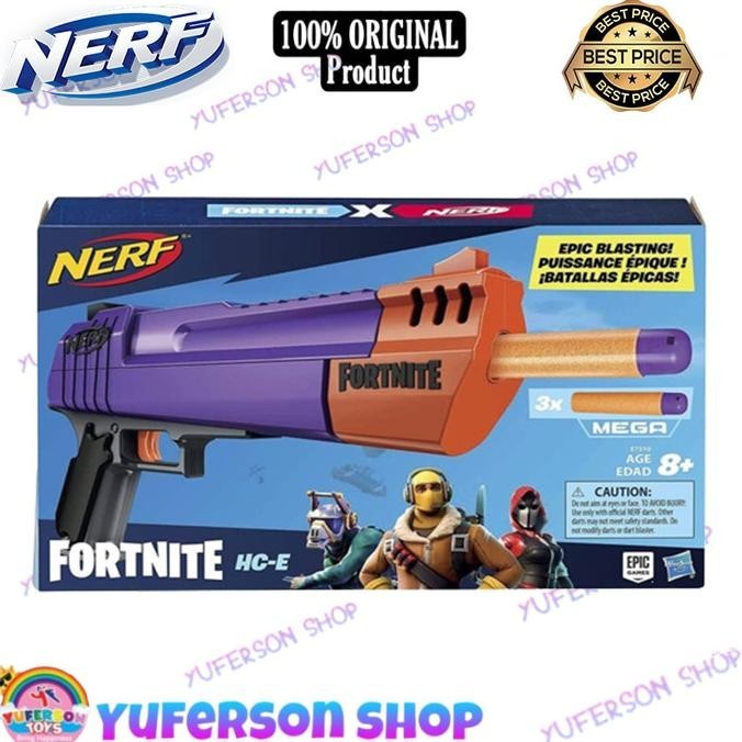 Jual NERF Fortnite HCE Mega Blaster Original | Shopee Indonesia