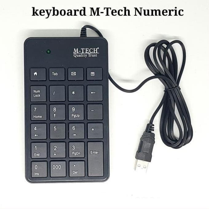 Jual Keyboard Numeric-Keypad numeric M-Tech Keyboard Numerik | Shopee Indonesia