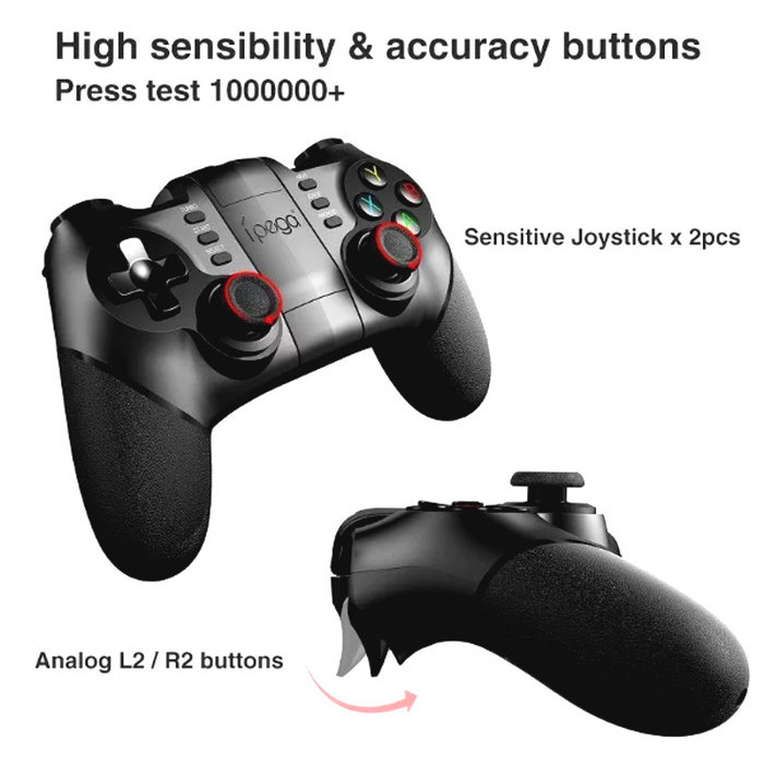 Jual Ipega Pg 9076 - 3 In 1 Wireless Controller For Smart Phone - Pc ...