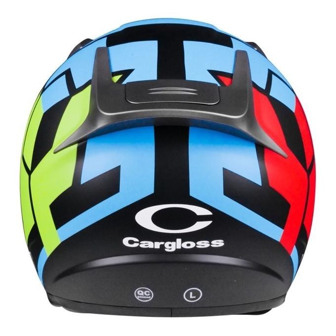 Jual Cargloss Ns1 Helm Full Face - Tetris Black Doff | Shopee Indonesia