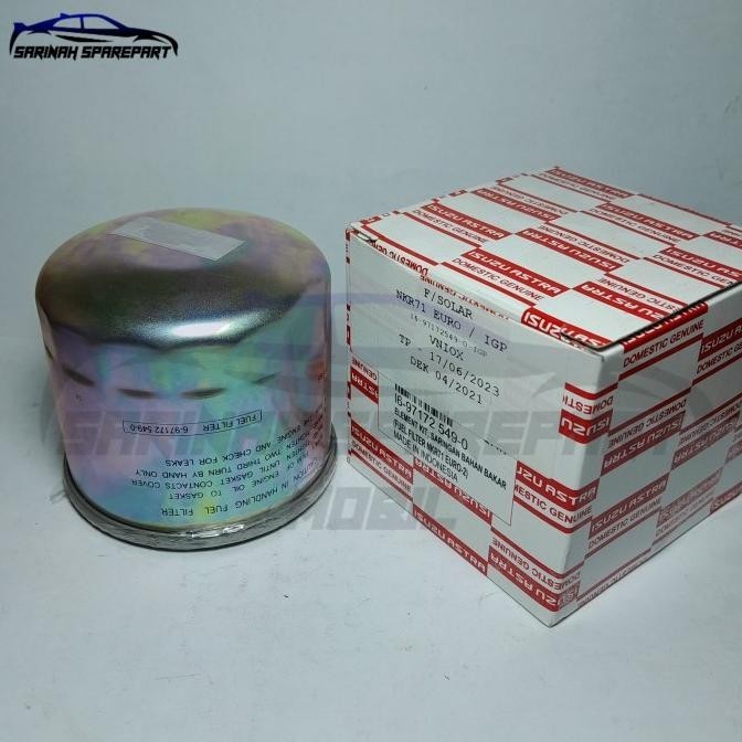 Jual FUEL FILTER SOLAR ELF NKR71 ELF EURO-2 NKR66 ASLI ISUZU I6-97172 ...