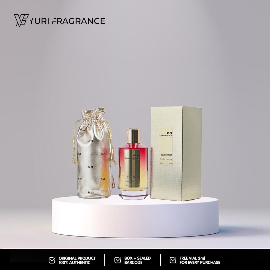 Jual Mancera Velvet Vanilla EDP 120ml Original Box Segel Lengkap ...