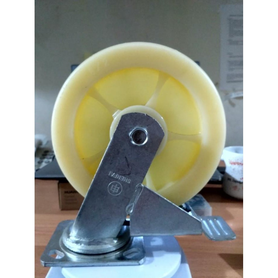 Jual Roda Hidup + Rem Nilon 8" / Caster Wheel Merk Shenpai kapasitas ...