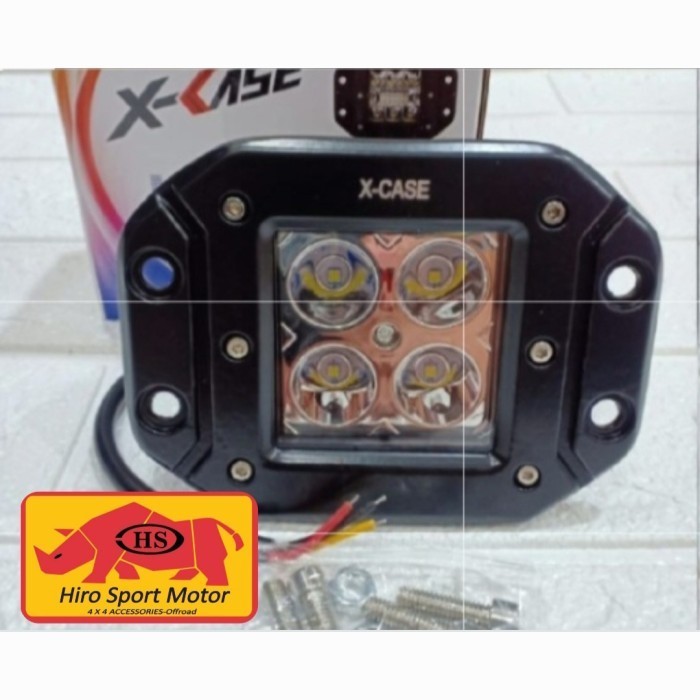 Jual lampu LED bumper besi 4 mata Hiro Motor | Shopee Indonesia