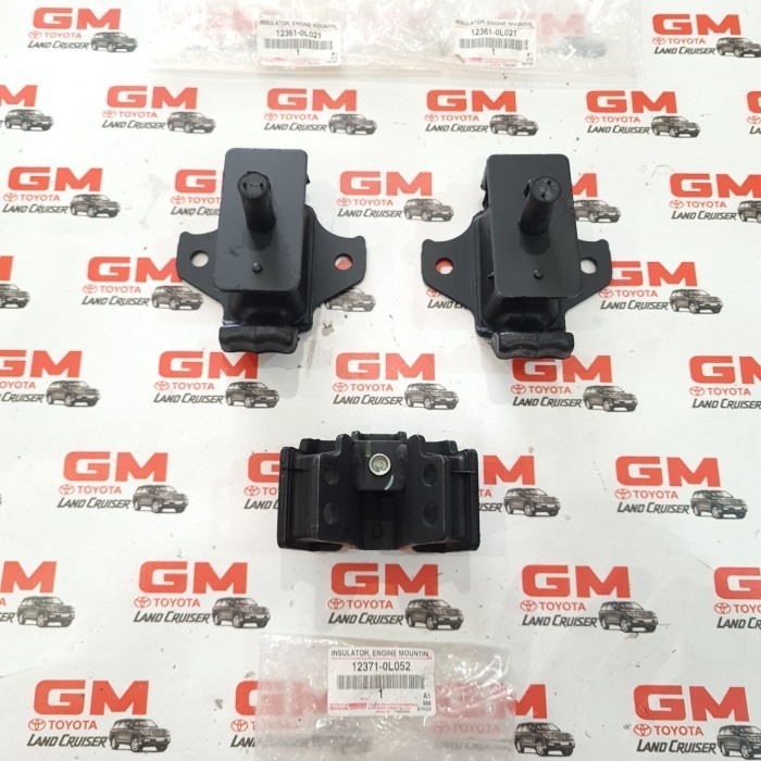Jual engine mounting innova reborn fortuner vrz hilux revo diesel set ...