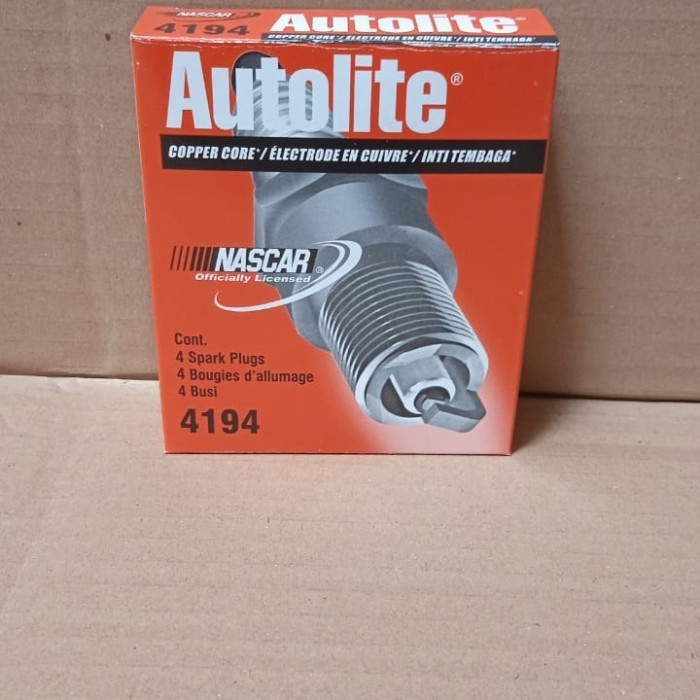 Jual BUSI MOTOR MERK AUTOLITE 4194 ( 1 DUS ISI 4 BH BUSI ) | Shopee ...
