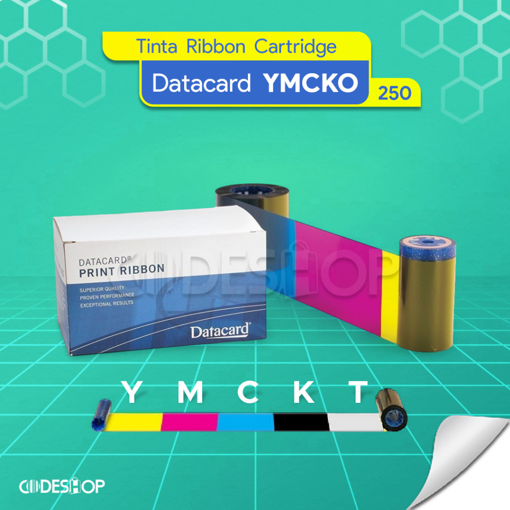 Jual RIBBON YMCKT 534000-002 COLOR FOR PRINTER ID CARD DATACARD ...
