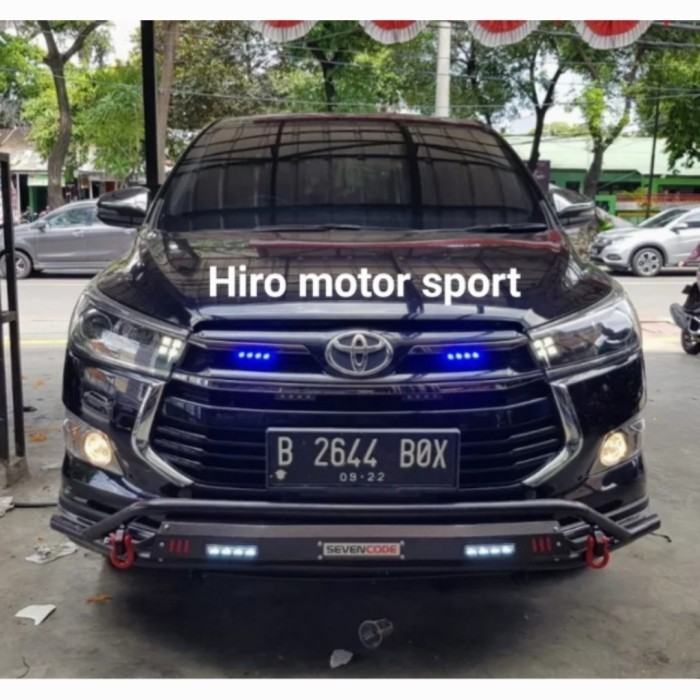 Jual Ready front bumper guard tanduk depan bumper innova reborn cobra ...