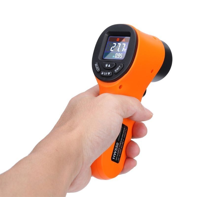 Jual Thermogun Kesehatan // Infrared Thermometer Non-contact LCD ...