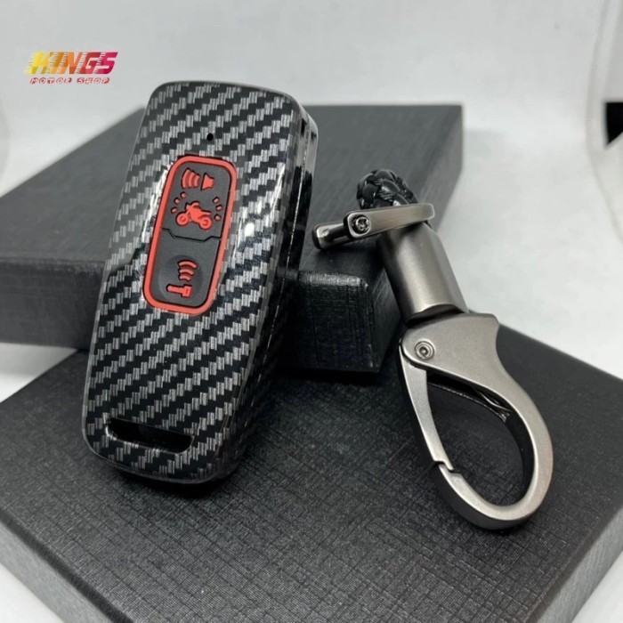 Jual Cover Remote Smart Keyless Carbon New Honda Forza 250 tahun 2023 ...
