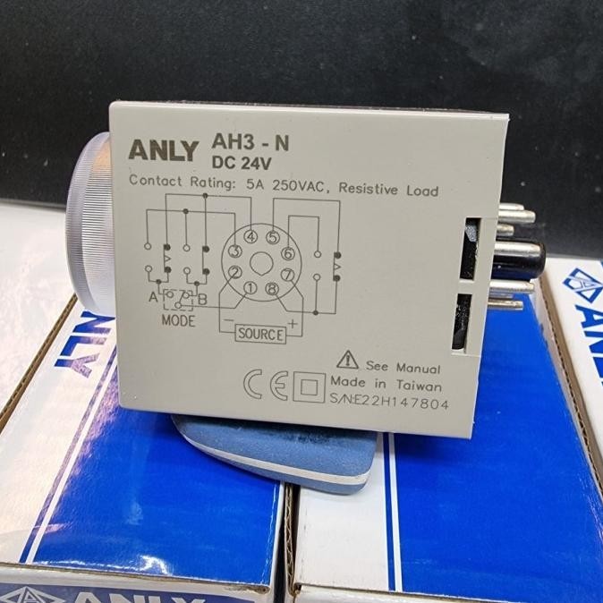 Jual [Baru] Timer Anly Ah3 Nb 24Vdc | Shopee Indonesia