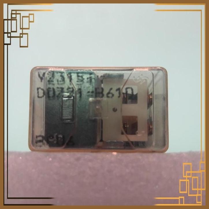 Jual [CDJ] RELAY, V23154 D0721 B610, 14 kaki + baut, 24 Vdc | Shopee Indonesia