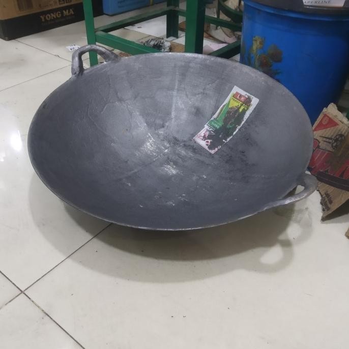 Jual [New] Wajan Besi Cor Tebal Asli Medan 22Inch | Shopee Indonesia