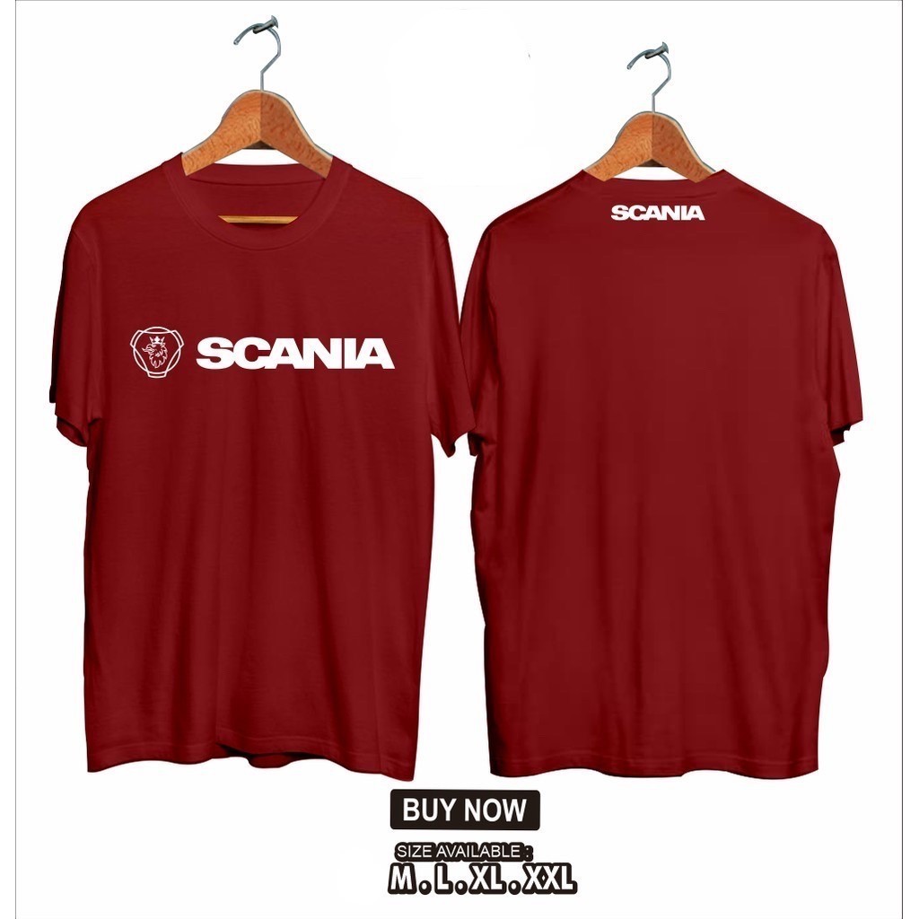 Jual EXMON Tshirt Scania Logo | Shopee Indonesia