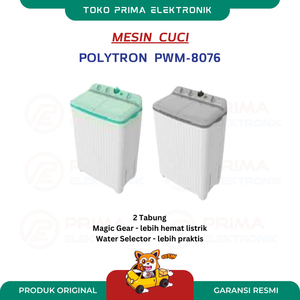 Jual MESIN CUCI POLYTRON PWM-8076 | Shopee Indonesia