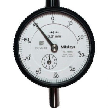 Jual Jual! Mitutoyo 2046A Dial Indicator Dial Gauge Lug Back Iso Type 10Mm 0,01Mm | Shopee Indonesia