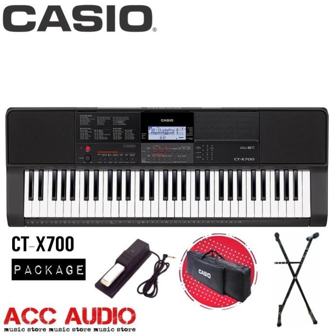 Jual Keyboard Casio Ct-X700 / Ctx700 Package Complete | Shopee Indonesia