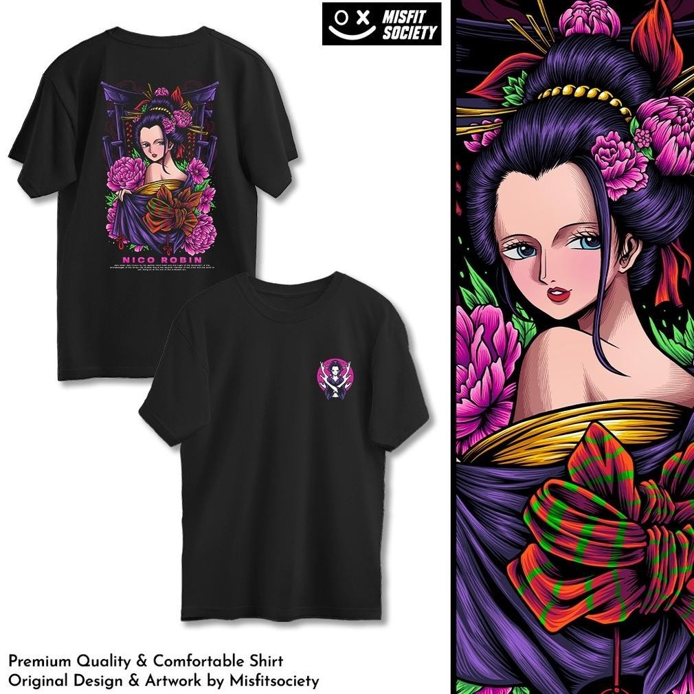 Jual Promo Kaos One Piece Nico Robin Bos Hancock Nami Bundling V1 Lebih ...