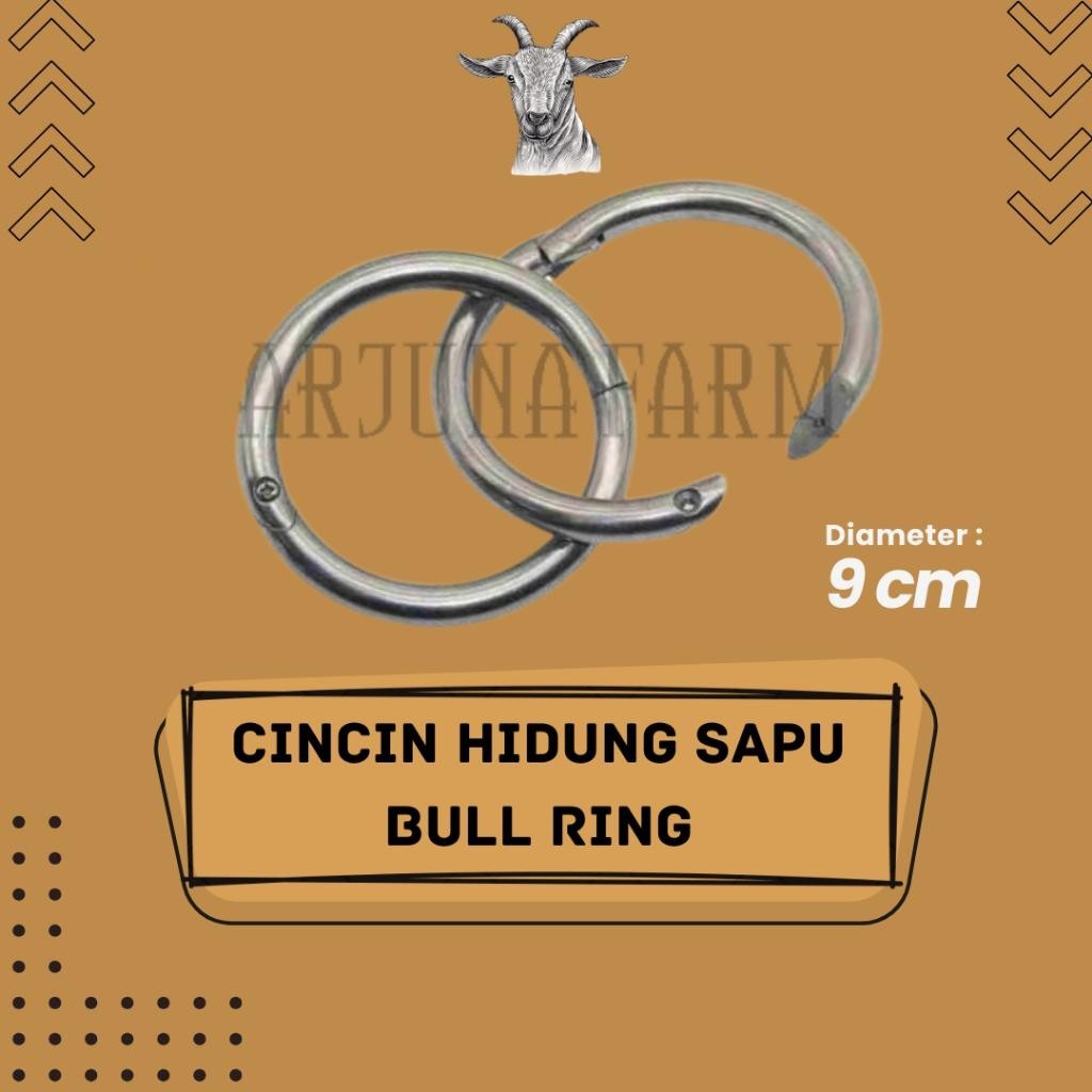 Jual Cincin Tindik Sapi Cincin Ring Hidung Sapi Kerbau Lembu Bull Ring ...