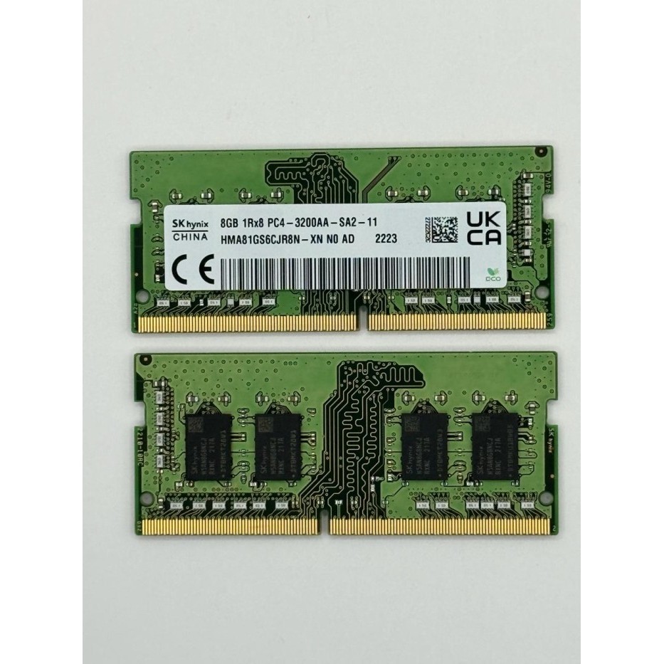 Jual HMA81GS6DJR8N-XN SK hynix 8GB 1Rx8 PC4-3200AA-SA2-11 | Shopee ...