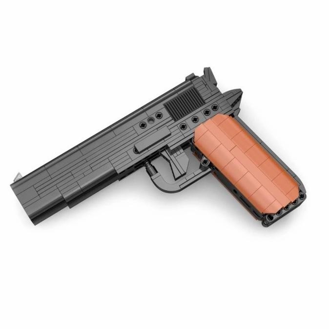 Jual Double E CaDA Building Bricks Pistol Mainan Balok M1911 C81012W ...
