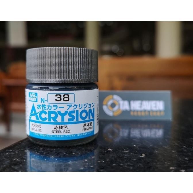 Jual Acrysion N 38 Steel Red - Cat Gundam Model Kit Paint | Shopee ...