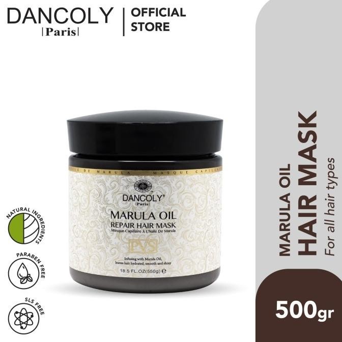 Jual Dancoly Marula oil repair hair mask 550 gr | Shopee Indonesia