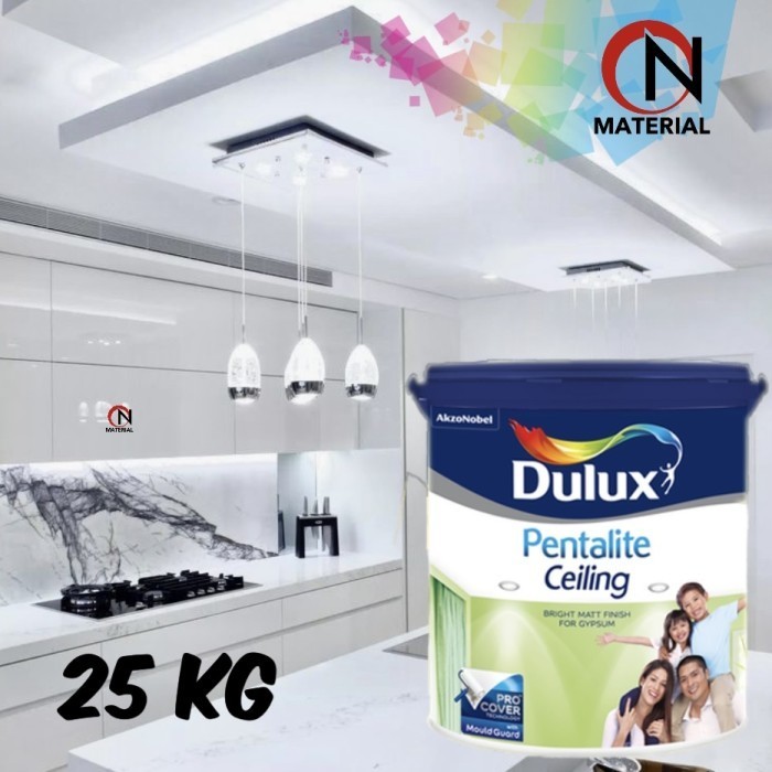 Jual Dulux Pentalite Ceiling 25Kg | Shopee Indonesia