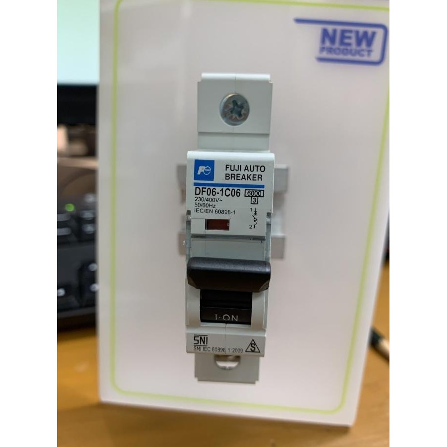 Jual Mcb Breaker Fuji 6Ka Df06 1Phase 1Pole 2-63Ampere Fuji Electric ...