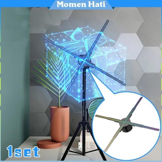 Jual Hologram 3D LED Fan Display Untuk Iklan Produk / Proyeksi ...
