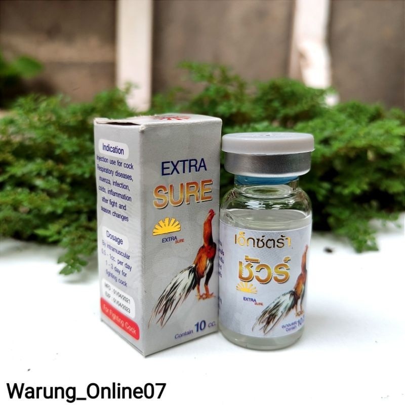 Jual Super White Extra Sure 10 ml Obat Injeksi Obat Suntik Untuk Ayam ...