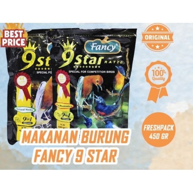 Jual FANCY 9 STAR PROBIOTIK PELET HIJAU HERBAL / FANCY 9 STAR NATURAL ...